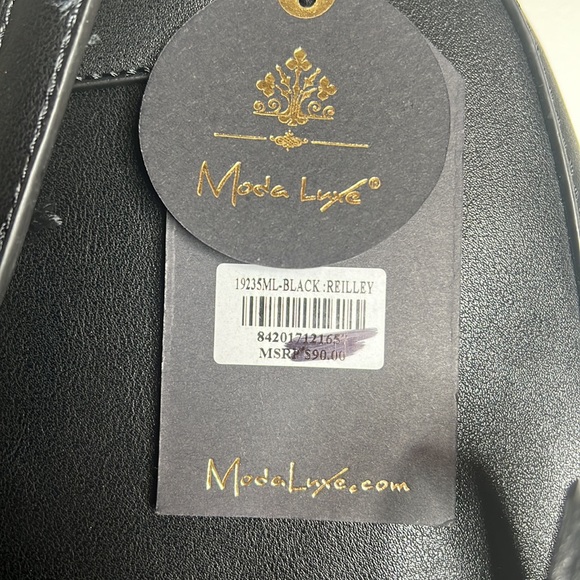 Moda Luxe | Bags | Moda Luxe Reilley Backpack Black Vegan Leather ...